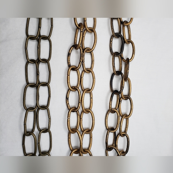 Vintage | Accents | Three Vintage Metal Swag Chains For Craft Or Decor ...